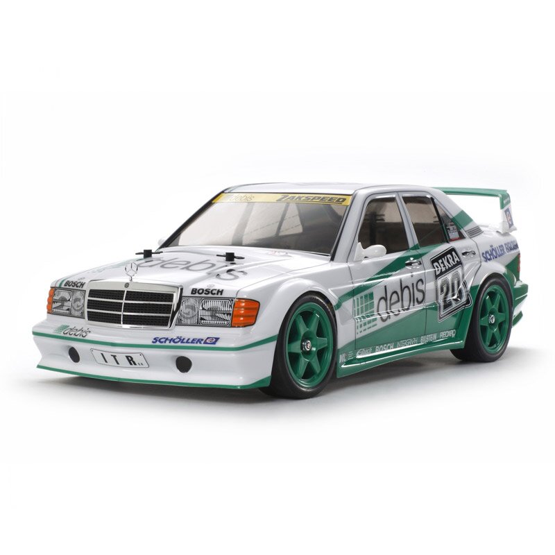Tamiya 58656 1:10 RC Mercedes MB 190E debis Zakspeed TT-01E, 99,99