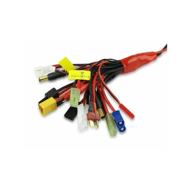 YUKI Universal Ladekabel Traxxas-MPX,Tamiya,EC3, XT60,T-Plug,BEC,Futa
