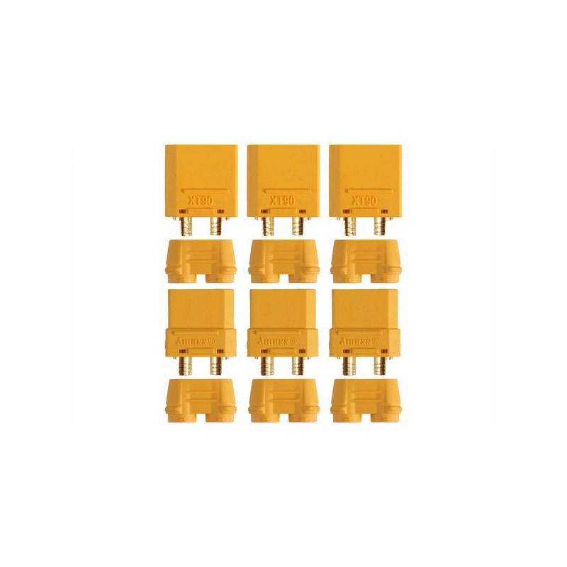 Amass Goldkontakt XT90 3 Paare, 12,99