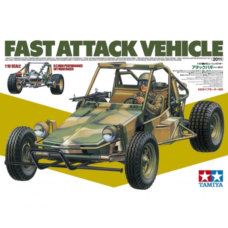 Tamiya 1:10 RC Fast Attack Vehicle (2011), 189,99