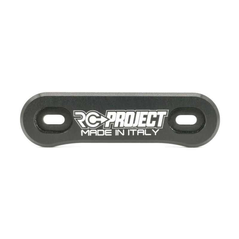 RC-Project One Piece Wing Button in Ergal 7075 T6 Black, 9,99
